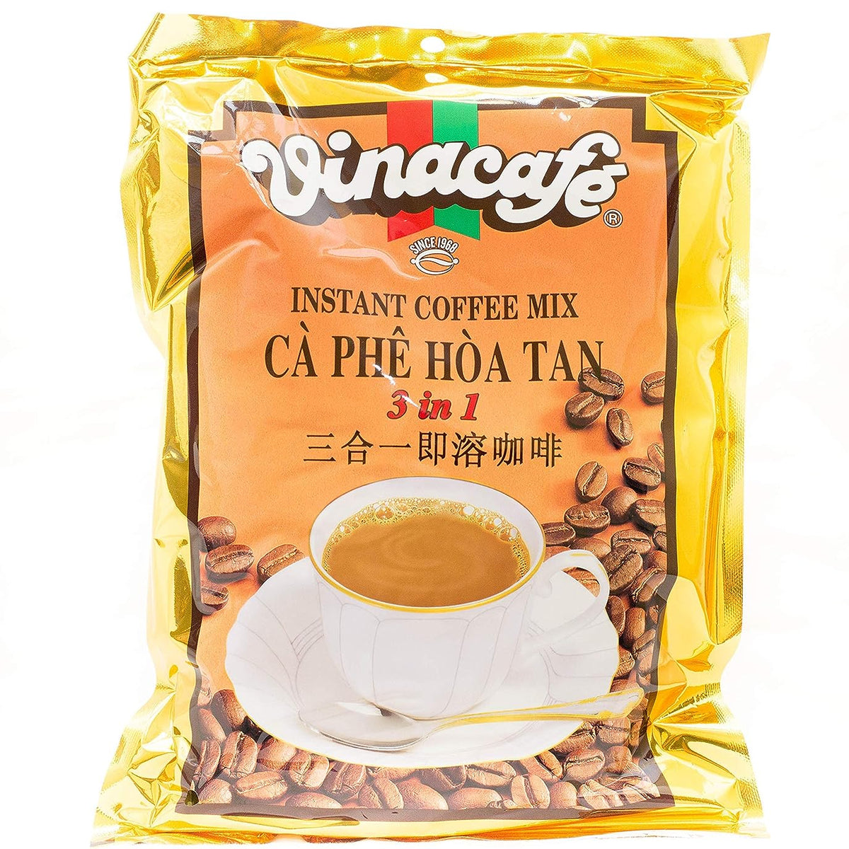 Vinacafe Instant Coffee Mix 3 in 1 (Ca Phe Hoa Tan), 14.1 oz – Trendoli
