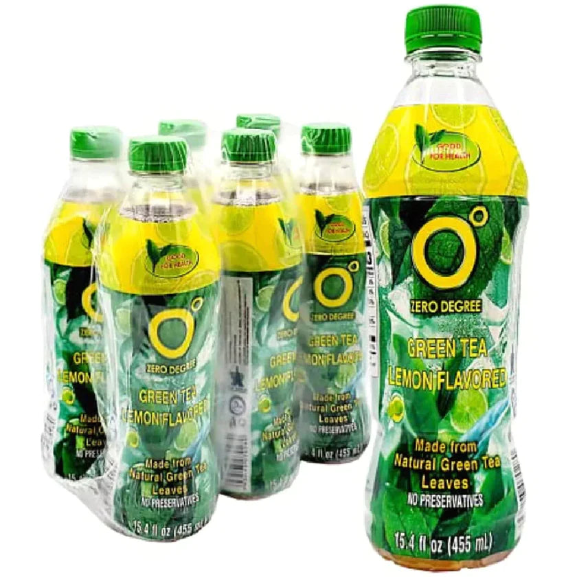Zero Degree Green Tea Lemon Flavor - 455ml – Trendoli